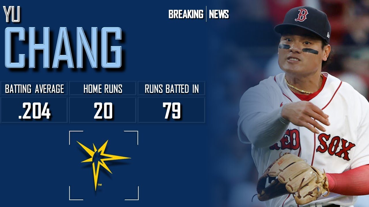TAMPA BAY RAYS: Yu Chang ᴴᴰ - YouTube