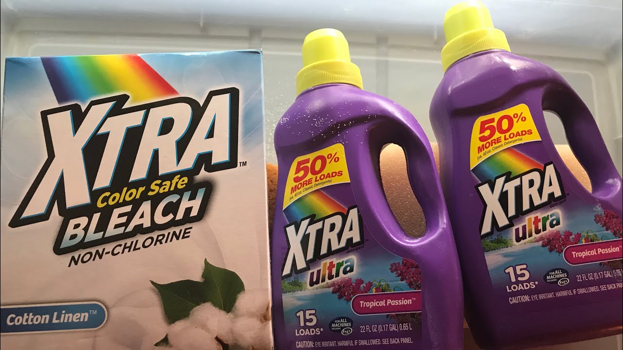 recycled liquid xtra & powder detergent 🤗 - YouTube