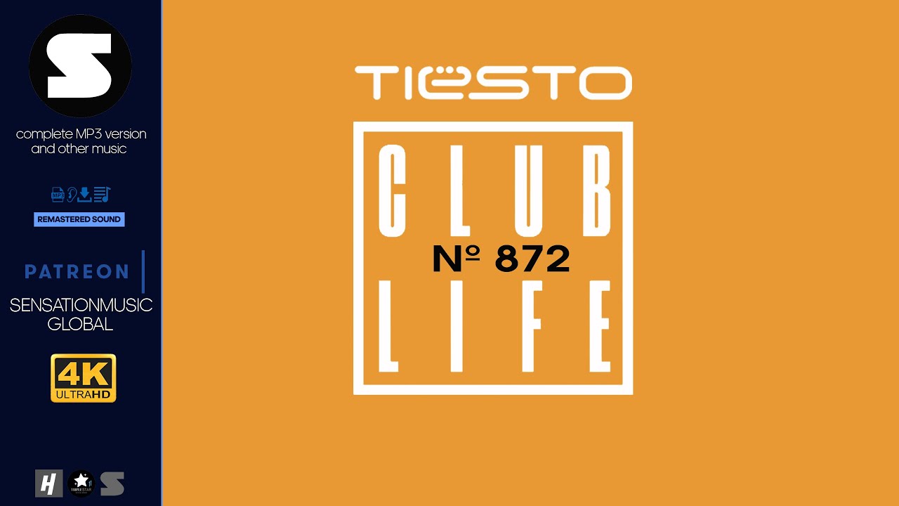 [4K] Tiesto - Club Life 872 (AFTR:HRS Yearmix) - YouTube