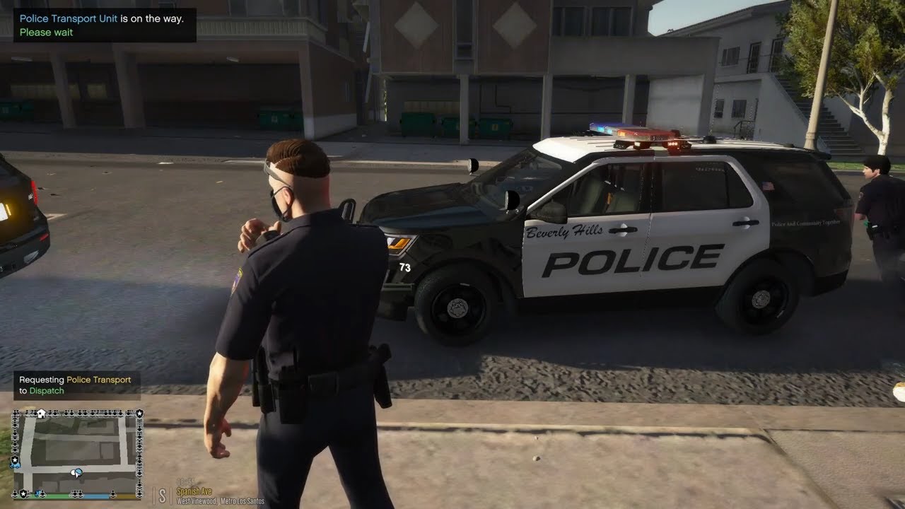 Gta 5 LSPDFR Episode: Beverly Hills PD l Los Angeles Mods #lspdfr #gta5 ...