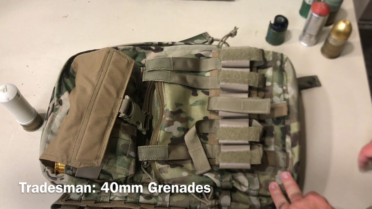Arbor Arms Tradesman Pack Configured For 40mm Grenades Youtube 5216