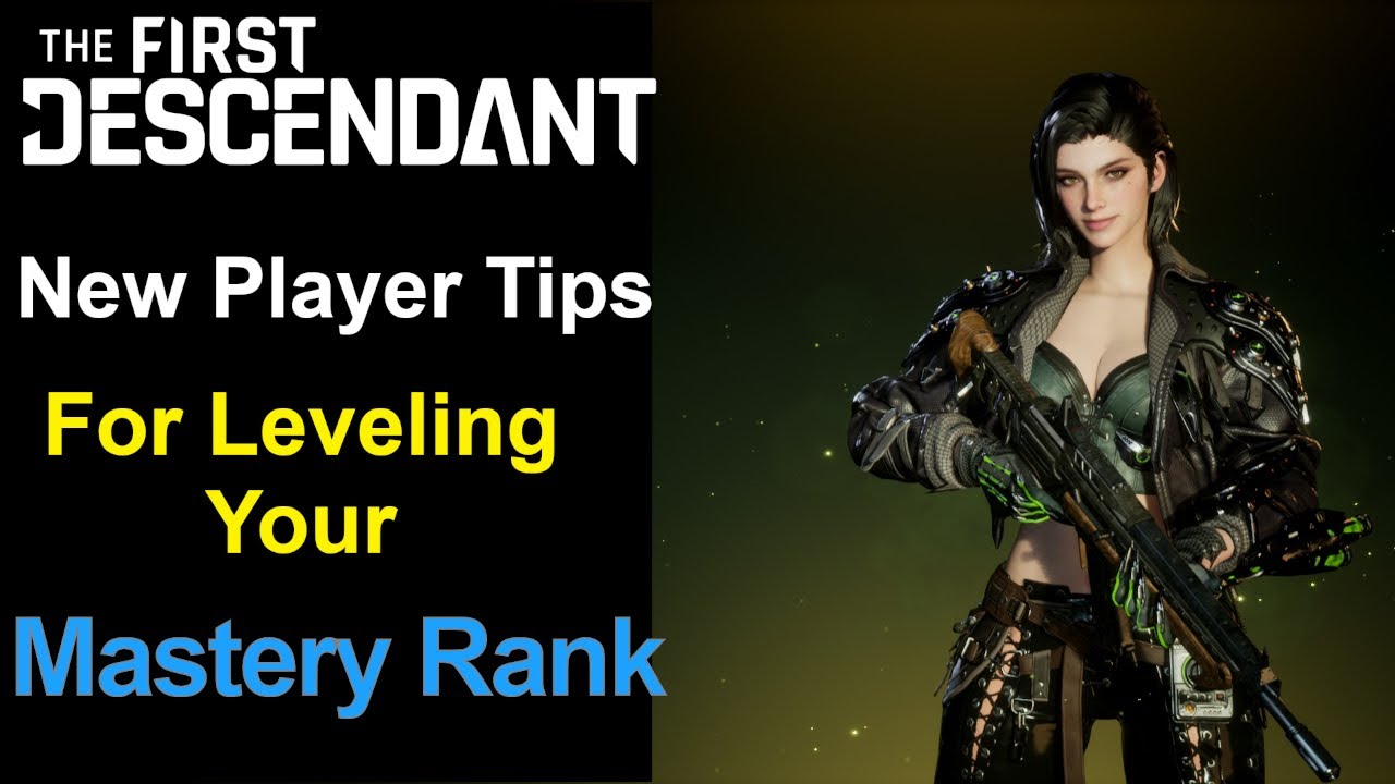 The First Descendant: New Player Mastery Rank Exp Tips! - YouTube