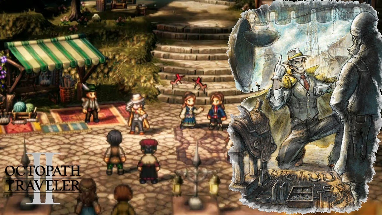 Octopath Traveler 2 - Partitio Chapter 3 and Boss: Steam Engine - YouTube