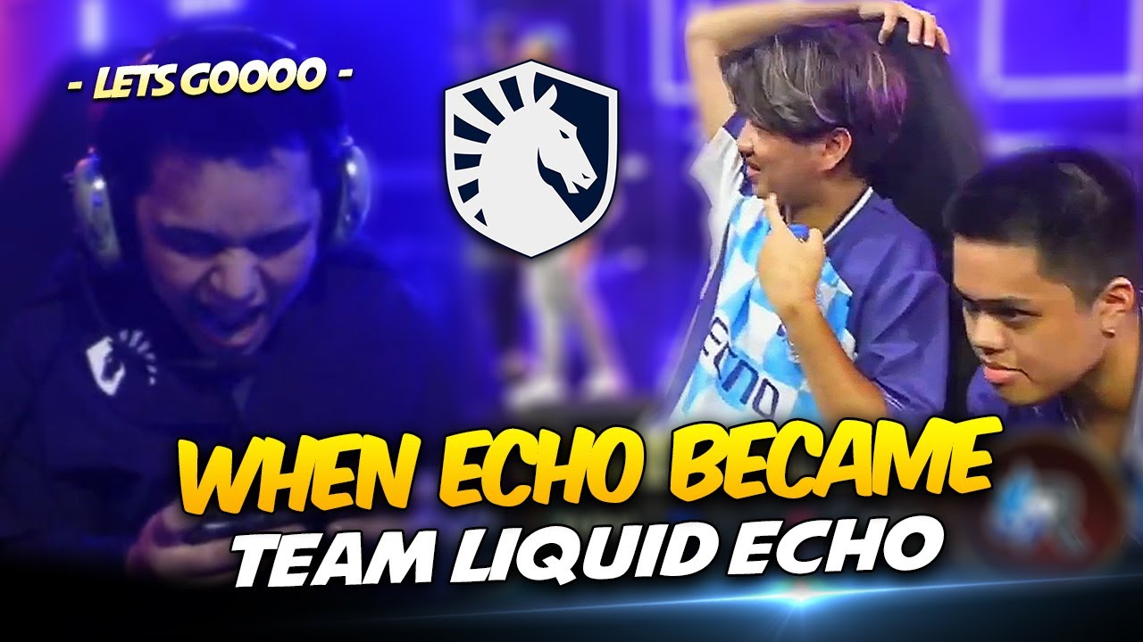 WHEN ECHO BECAME TEAM LIQUID! 🐎 TEAM LIQUID ECHO DEBUT GAME . . . 🤯 - YouTube
