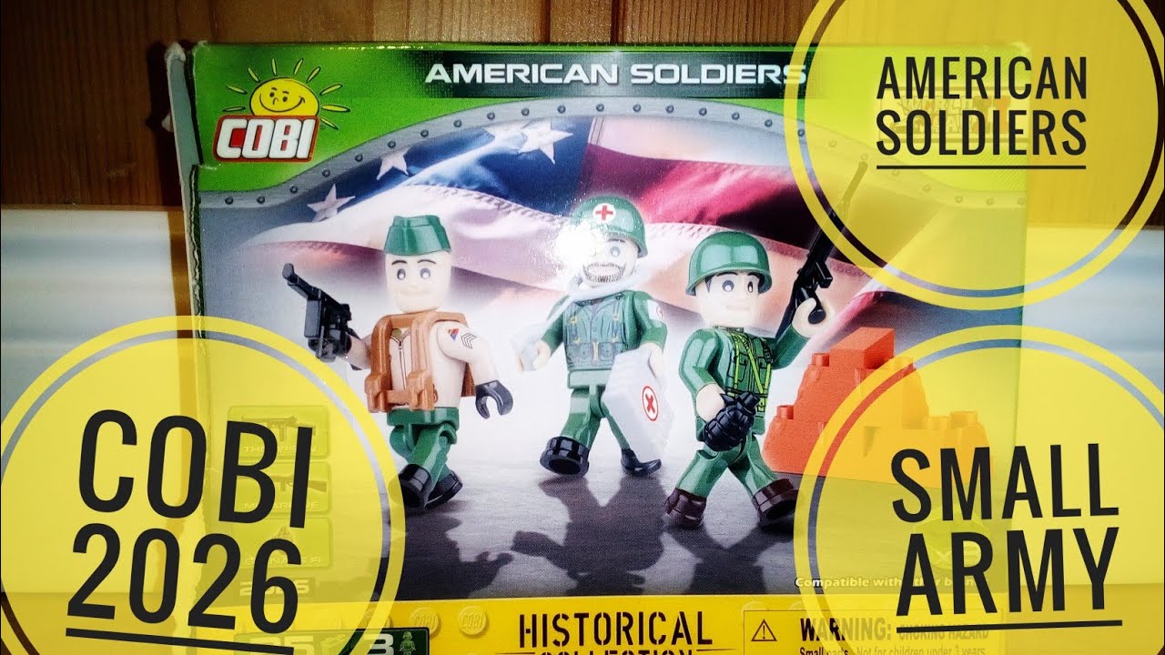 Cobi Small Army 2026 | American Soldiers | REVIEW - YouTube