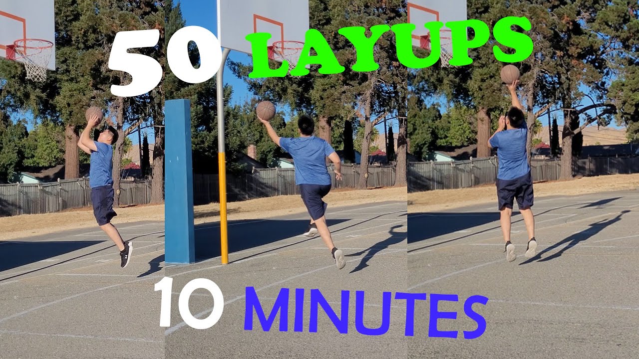 CHALLENGE 32: 50 LAYUPS in 10 MINUTES - YouTube