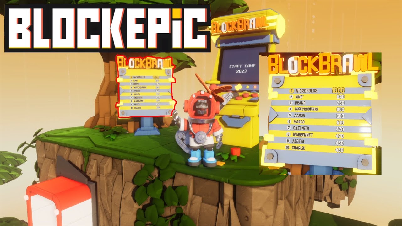 [BlockEpic] First game, Block Brawl | OUT NOW - YouTube