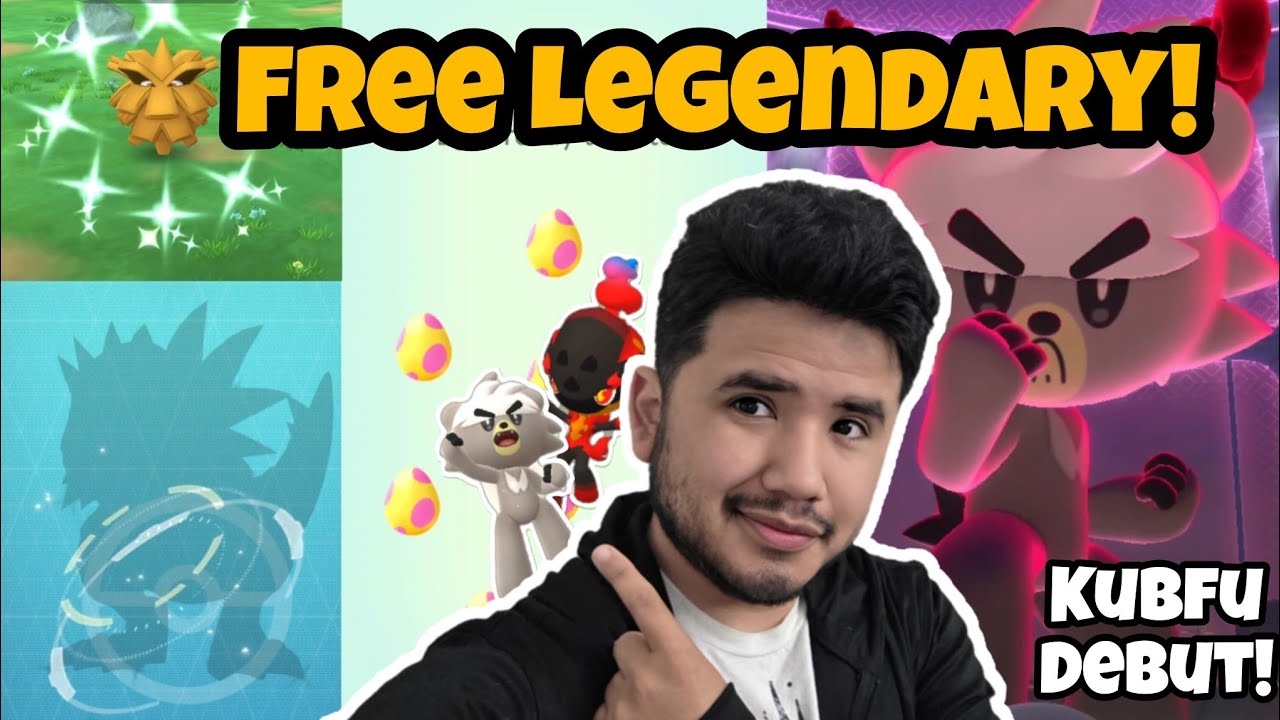 Get This FREE Legendary Today! Kubfu Debut! & Shiny Charcadet Release ...