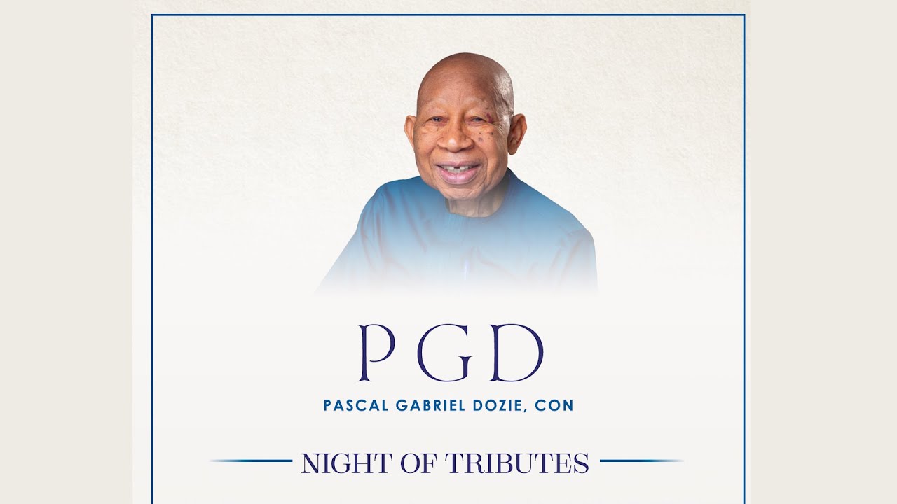 Celebrating Pascal Gabriel Dozie, CON - YouTube