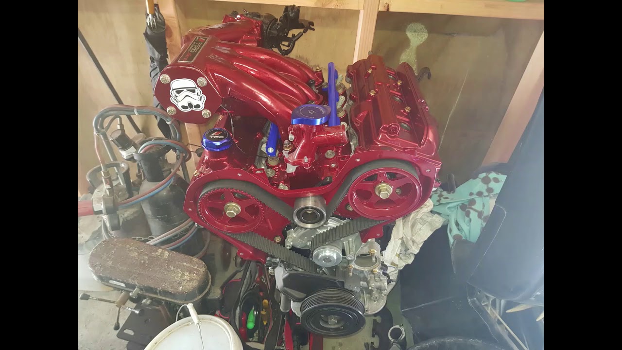 V6 Turbo AW11 '89 MR2 Build in 5 minutes - YouTube