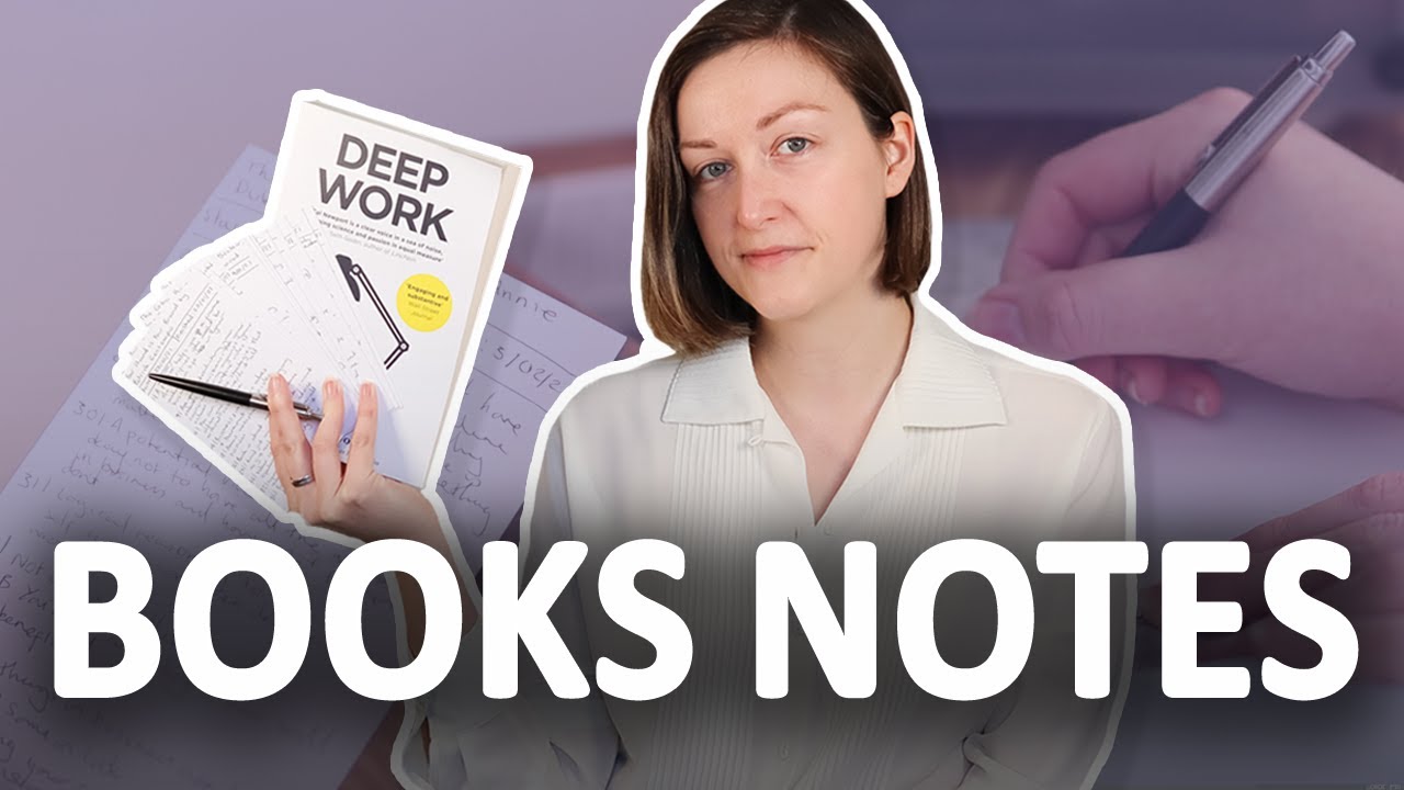 ️ How To Take Book Notes (From Start to Finish) - YouTube