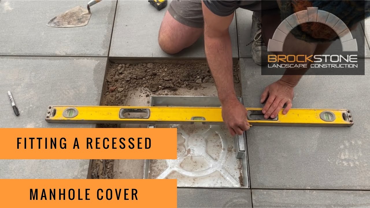 Fitting A Recessed Manhole/Inspection Chamber Cover - YouTube