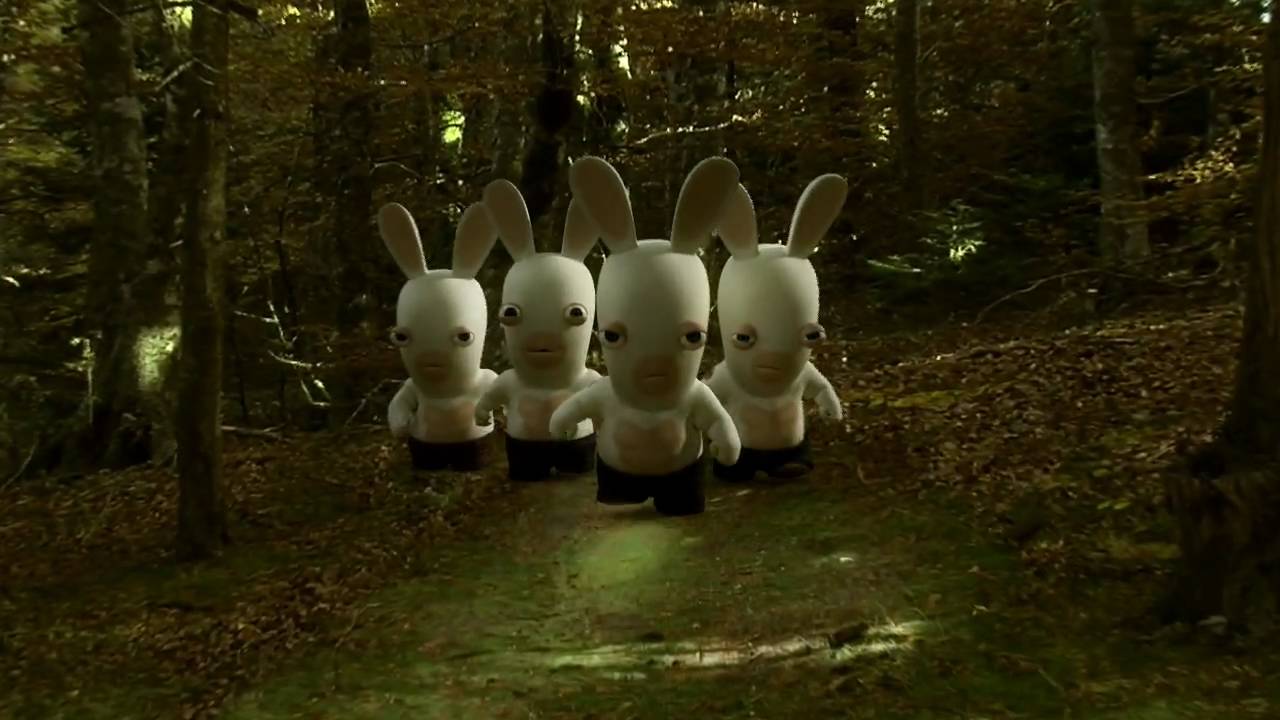 Rabbids love vampire movies [INT] - YouTube