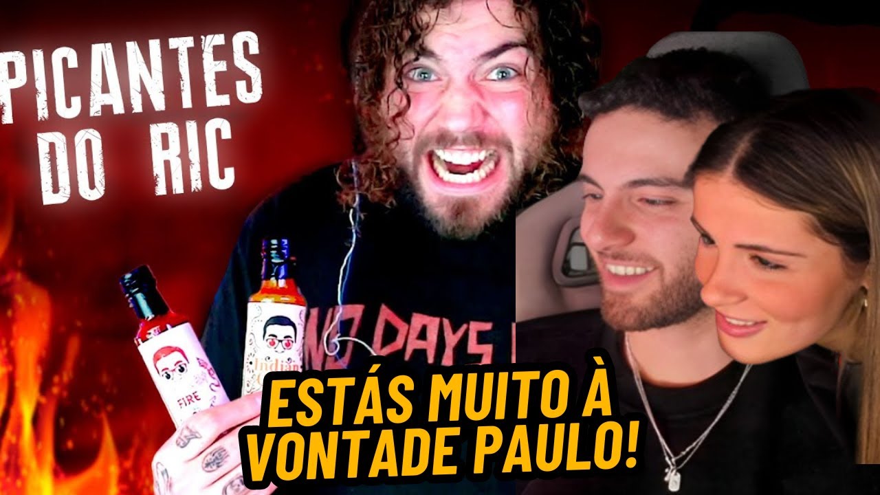 WINDOH E MARIA REAGEM AO WUANT A PROVAR OS PICANTES DO RIC 🌶️ - YouTube