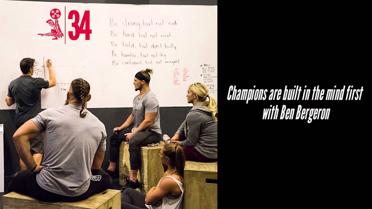 Champions are built in the mind first with Ben Bergeron - YouTube