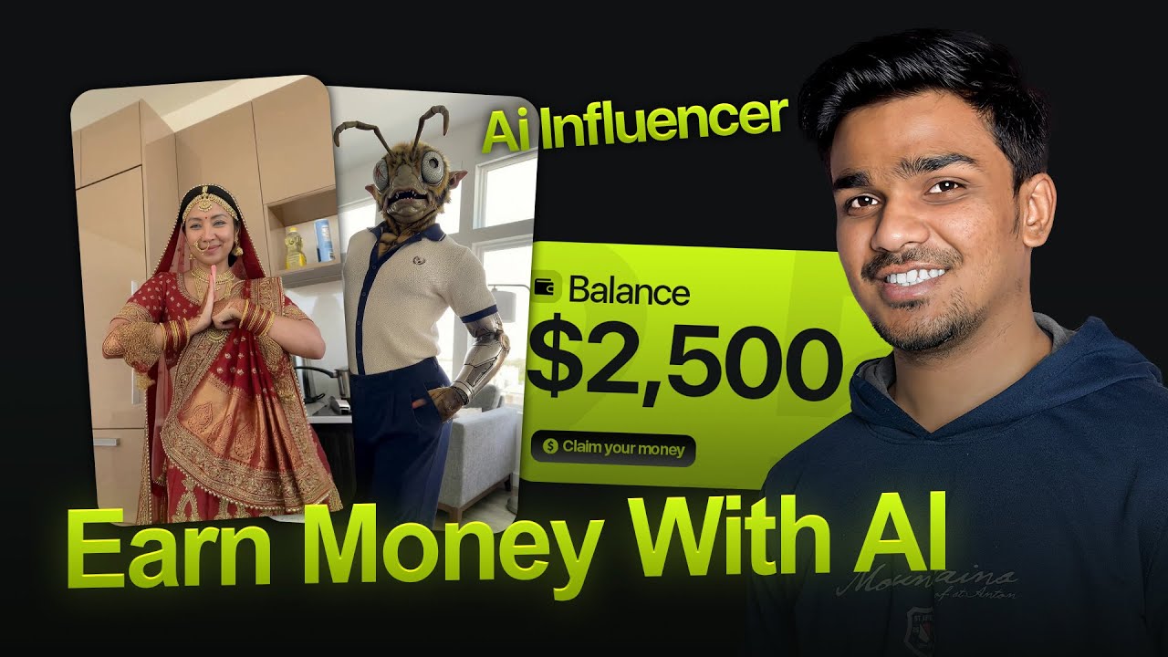 This AI Influencer Looks REAL — Earn Money With AI in 2026 😳 - YouTube