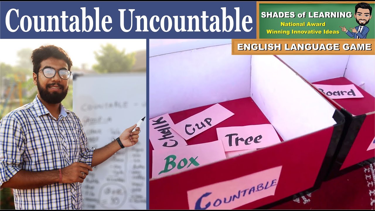 COUNTABLE UNCOUNTABLE | English Language Game | Language Activity ...