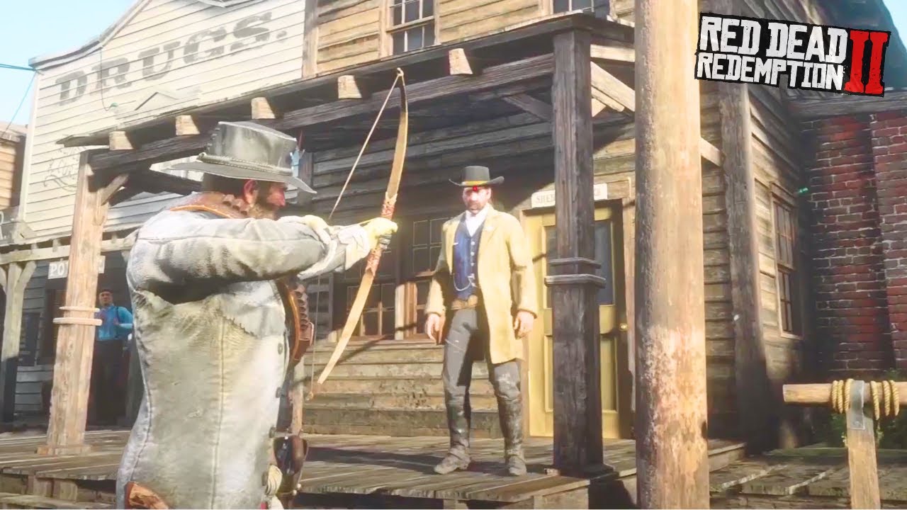 RDR2 - Thank You For Keeping The Peace... - YouTube