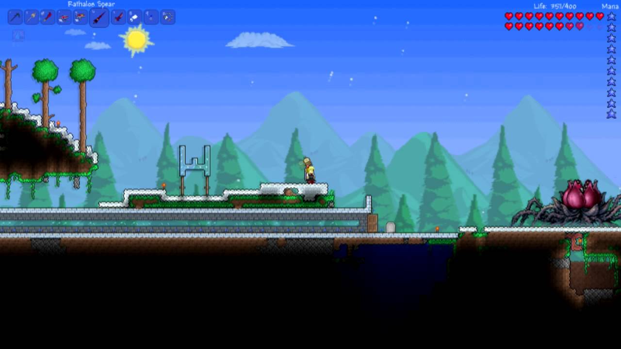 Terraria (tConfig) - Ivy Plant Custom Boss - YouTube