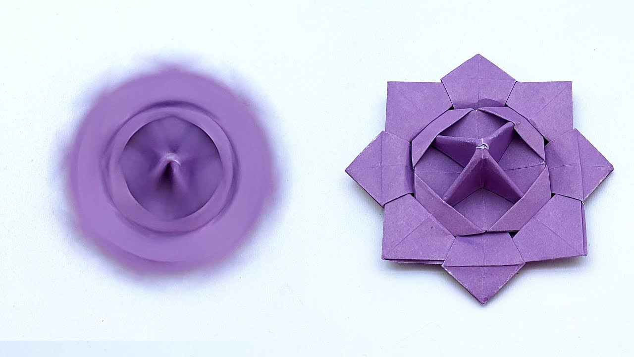 Spinning Top | Paper Toys | Cool! Origami Paper Beyblade | Easy Trick ...