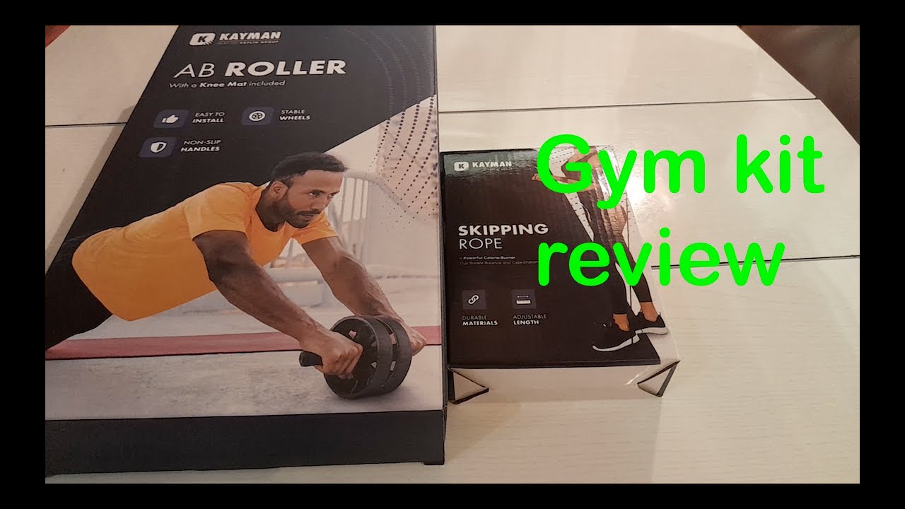 Skipping rope and roller review ! #subscribe - YouTube