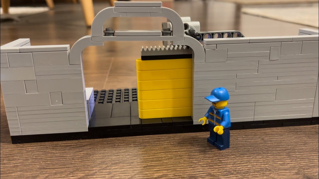 LEGO Technic Slider Gate Tutorial - YouTube