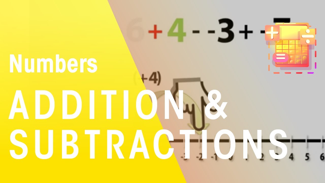 Learn How To Do A Mix Of Addition & Subtractions Of Numbers | Numbers ...