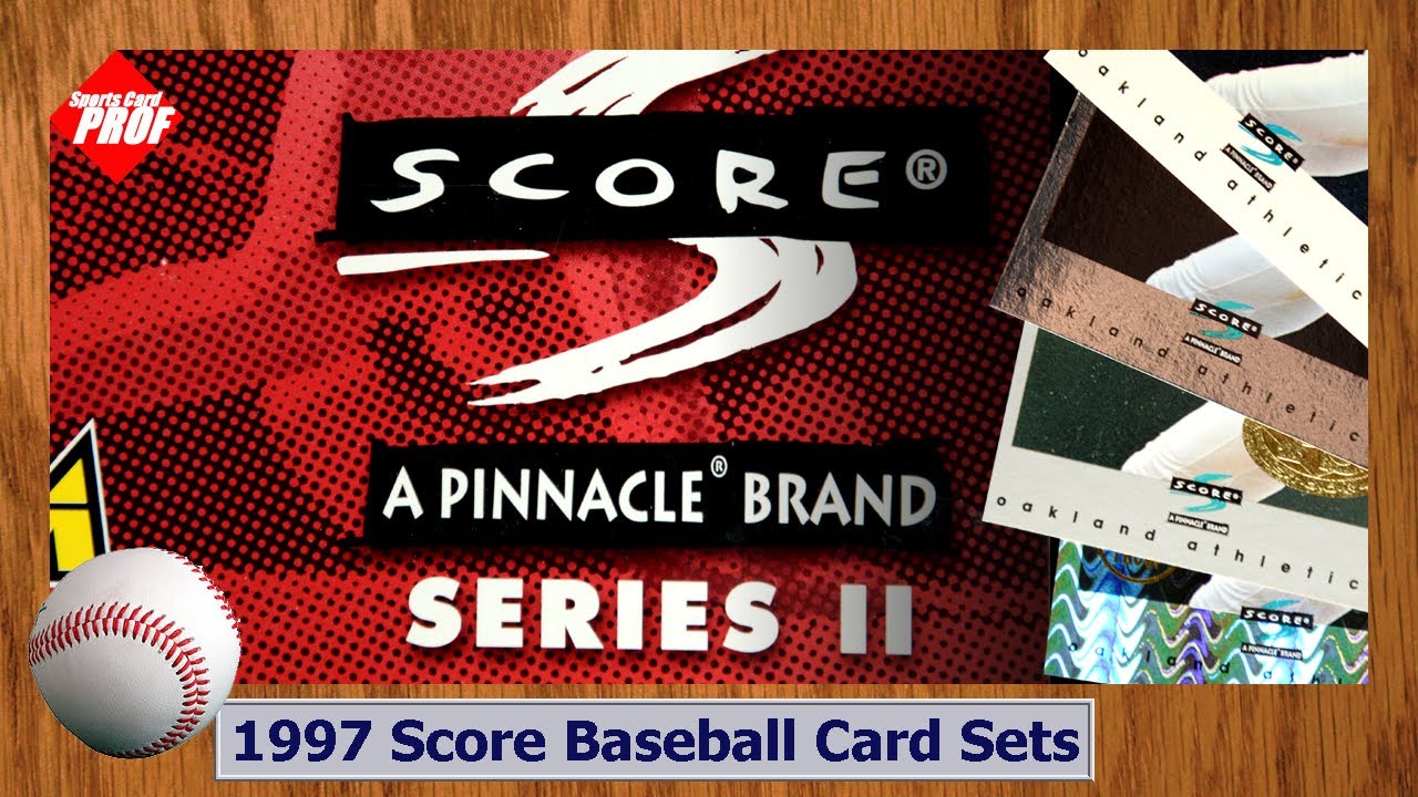 1997 Score Baseball Releases - YouTube