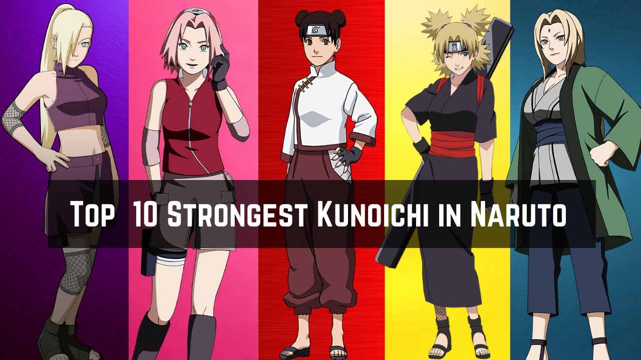 Top 10 Strongest Kunoichi in Naruto | JUTSU CREATOR - YouTube