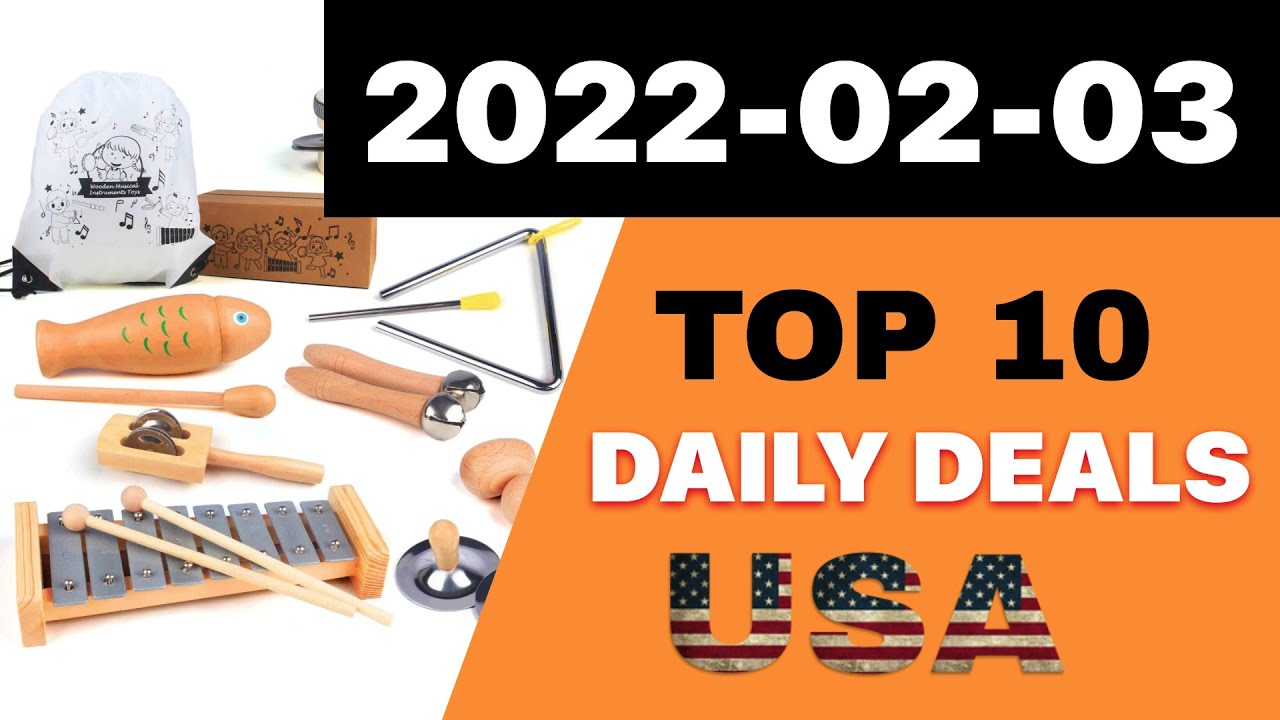 Top 10 "Entertainment" deals on Amazon, today (2022-02-03) - YouTube