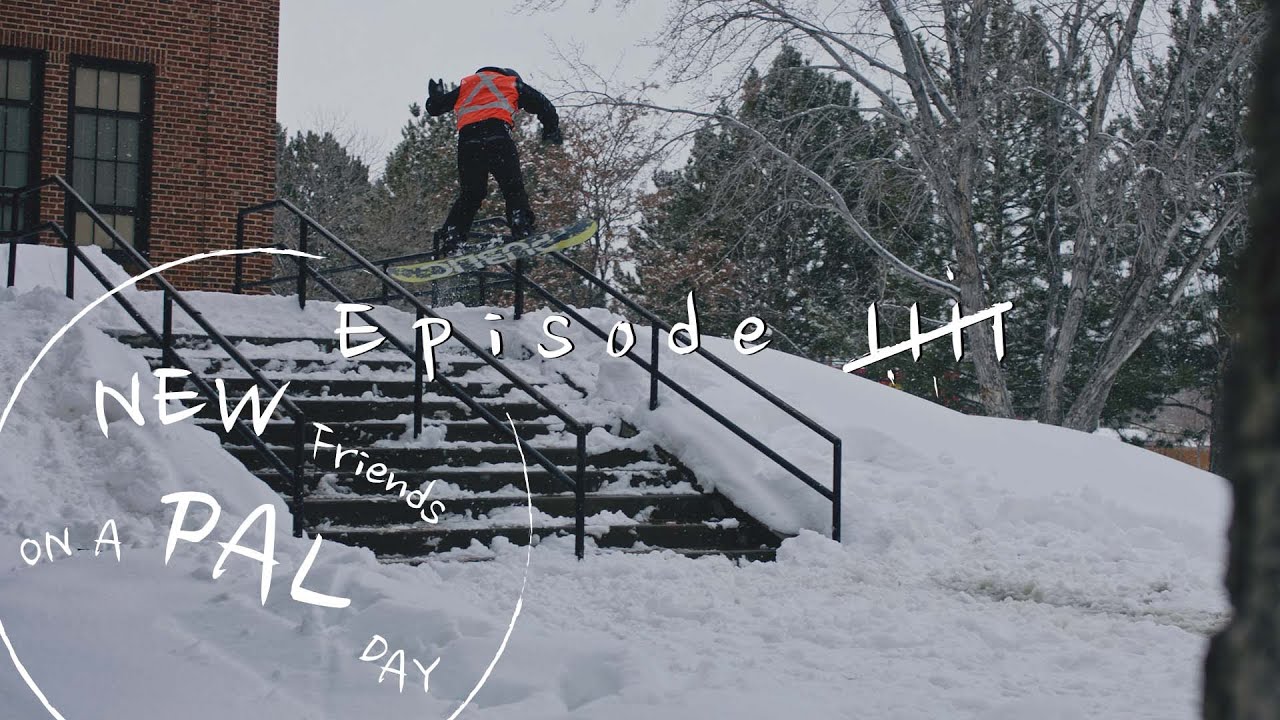 How to Hit Hand Rails on a Snowboard - Episode 5 - YouTube