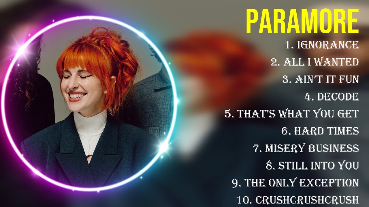 Top Hits Paramore 2024 ~ Best Paramore playlist 2024 - YouTube