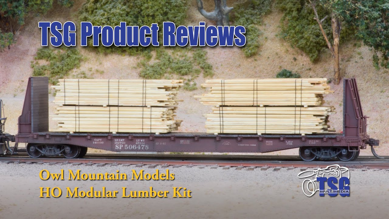 HO Scale Wood Load Owl Mountain Product Review - YouTube