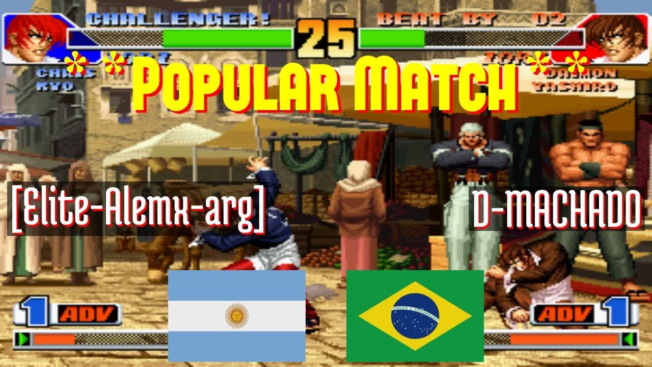 FT5 @kof98: [Elite-Alemx-arg] (AR) vs D-MACHADO (BR) [King of Fighters ...