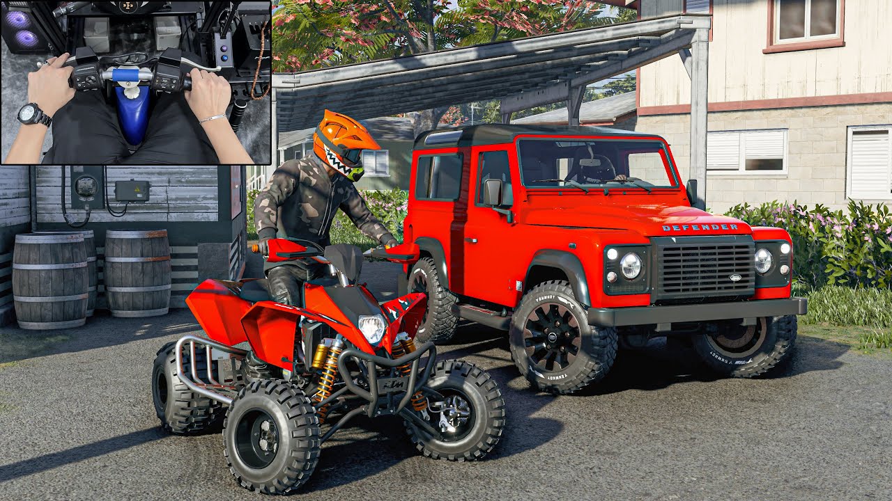 Quad KTM 525XC & Land Rover Defender - The Crew Motorfest ...
