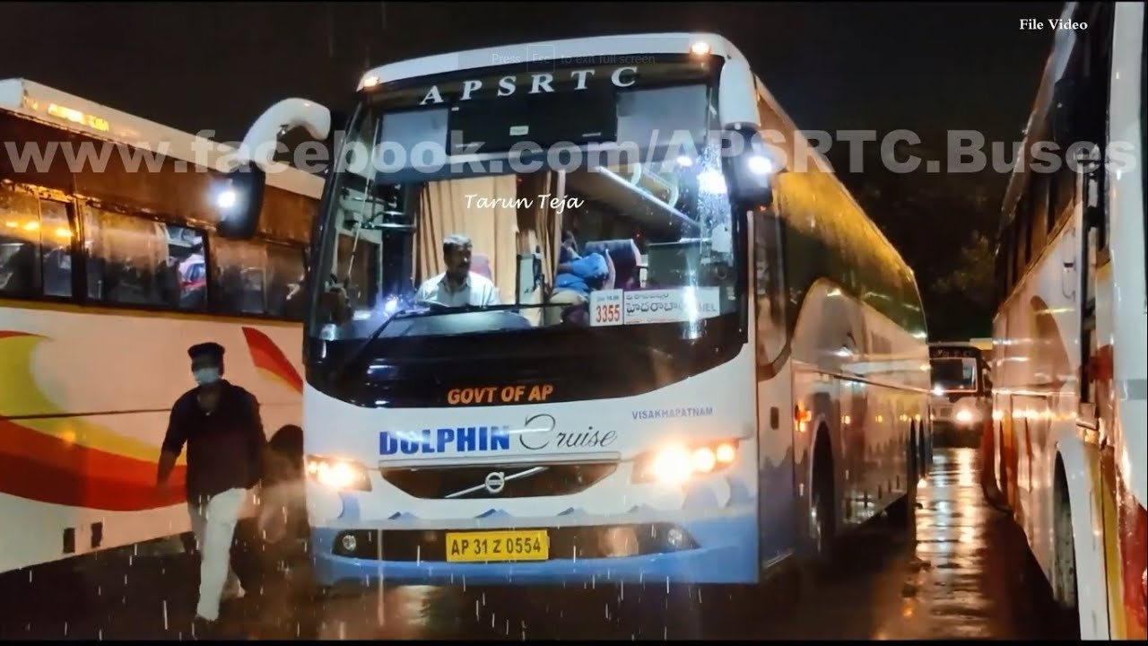 APSRTC DOLPHIN CRUISE BUS| VOLVO B11R 14.5m MULTI AXLE BUS ...