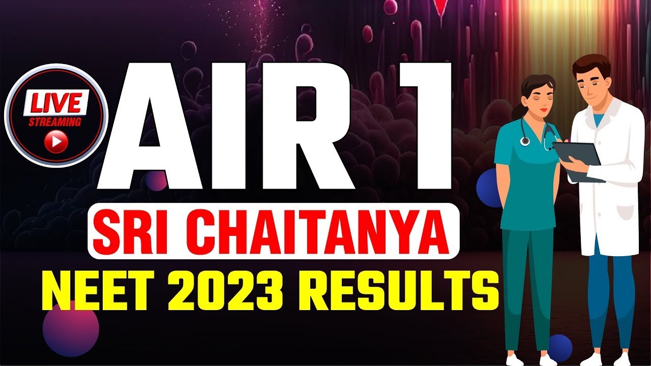 🔴AIR-1 in NEET 2023 | Sri Chaitanya | NEET 2023 Topper Varun ...