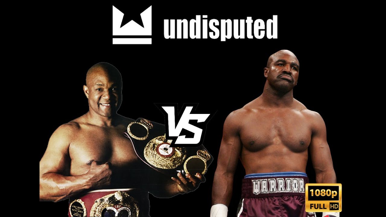 Evander Holyfield vs George Foreman - Undisputed Boxing Game - Full Fight! - YouTube