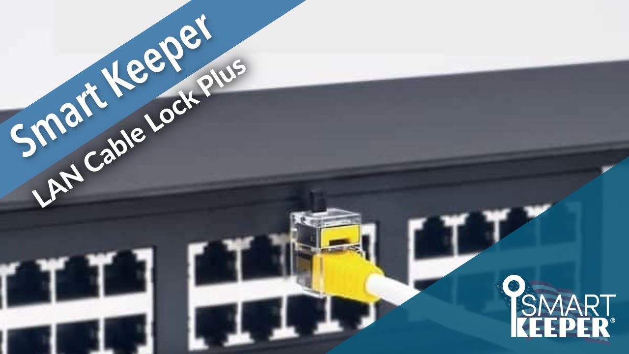 Lock-down LAN Cables to Port, Stop Malicious Cable Removal, Network ...