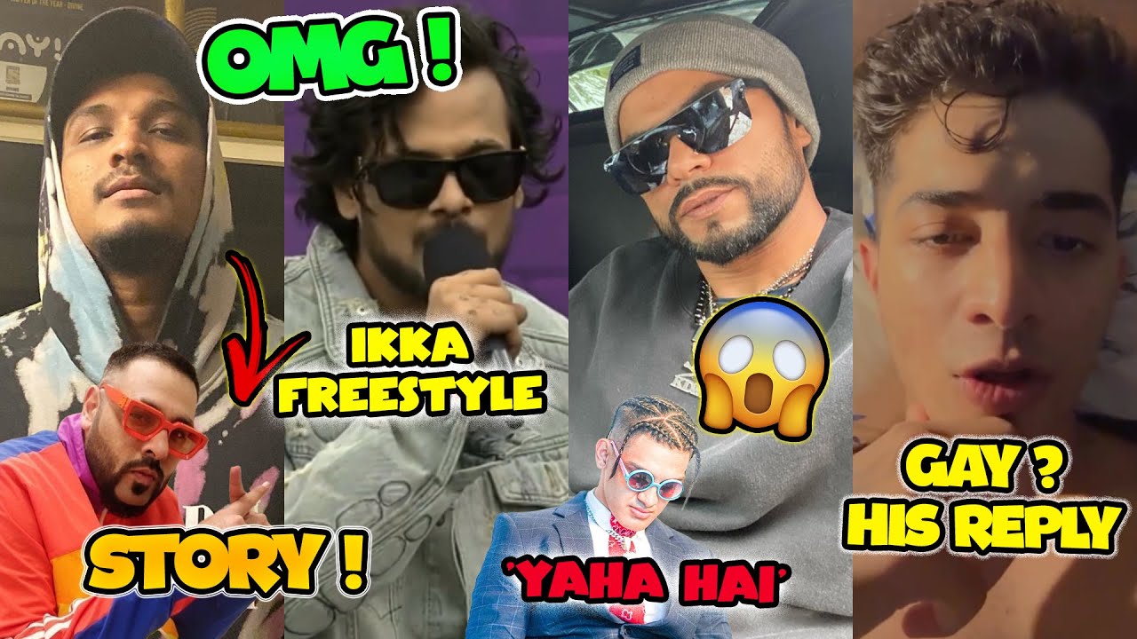 WTF🥵IKKA Freestyle Rap! Better than MC STAN😱 Divine STORY for Badshah ...