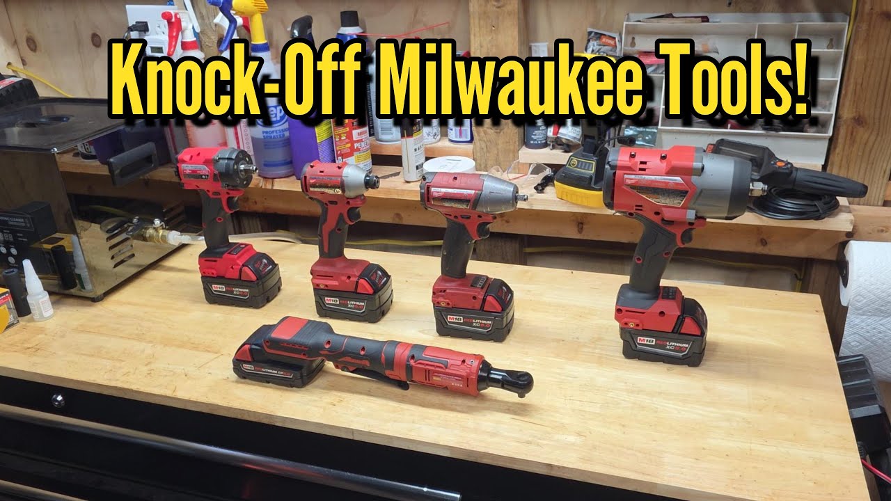 I Bought Knock-off Milwaukee Power Tools! - YouTube