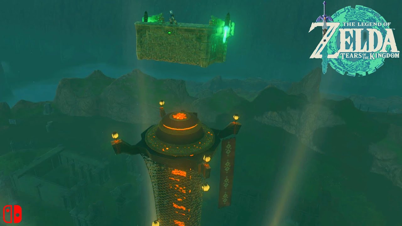 The Legend of Zelda TOTK - Remove Block Blocked on Sky Tower & Great ...