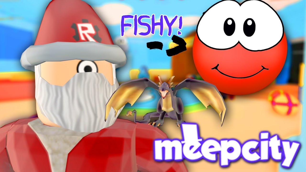 MEET FISHY! | ROBLOX Meep City #1 w/ MicroGuardian! - YouTube