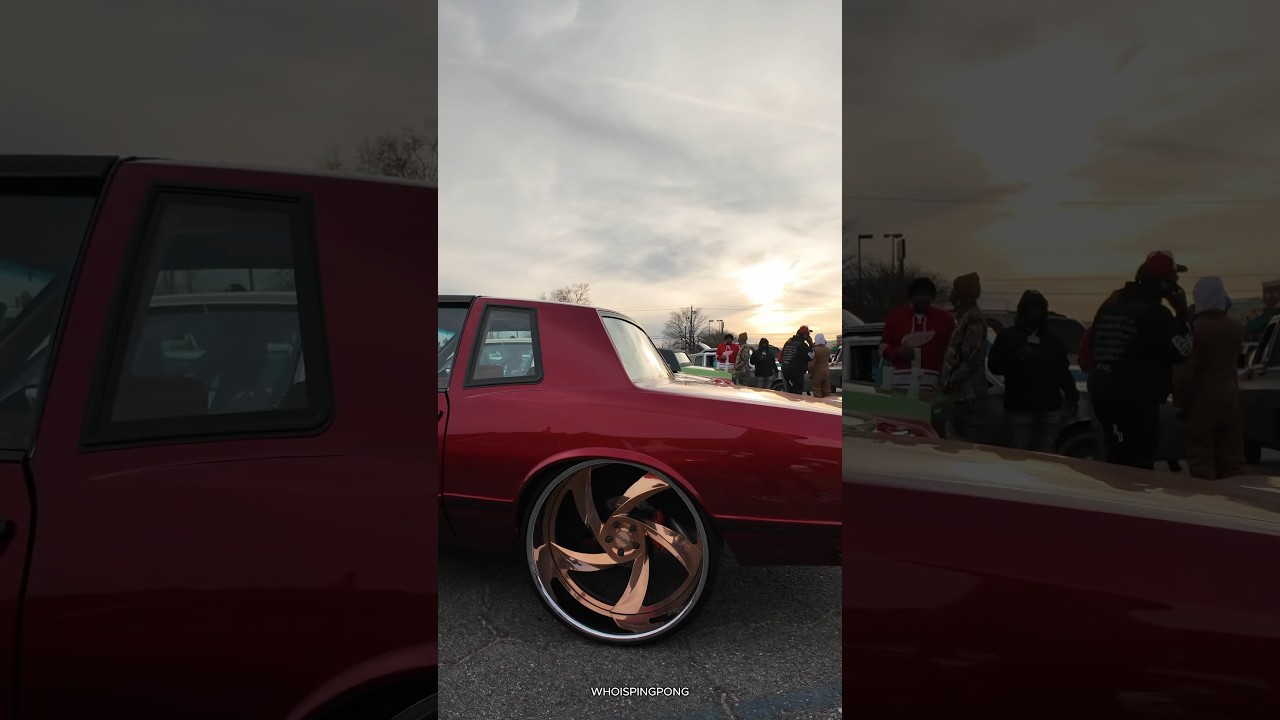 Chevy Monte Carlo SS on 26” rose gold MTW billet wheels - YouTube