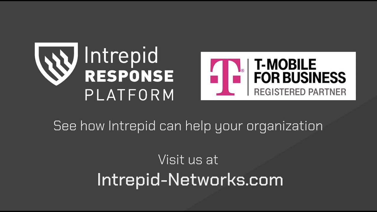 Intrepid Response and T-Mobile Situational Awareness Platform Use Case ...
