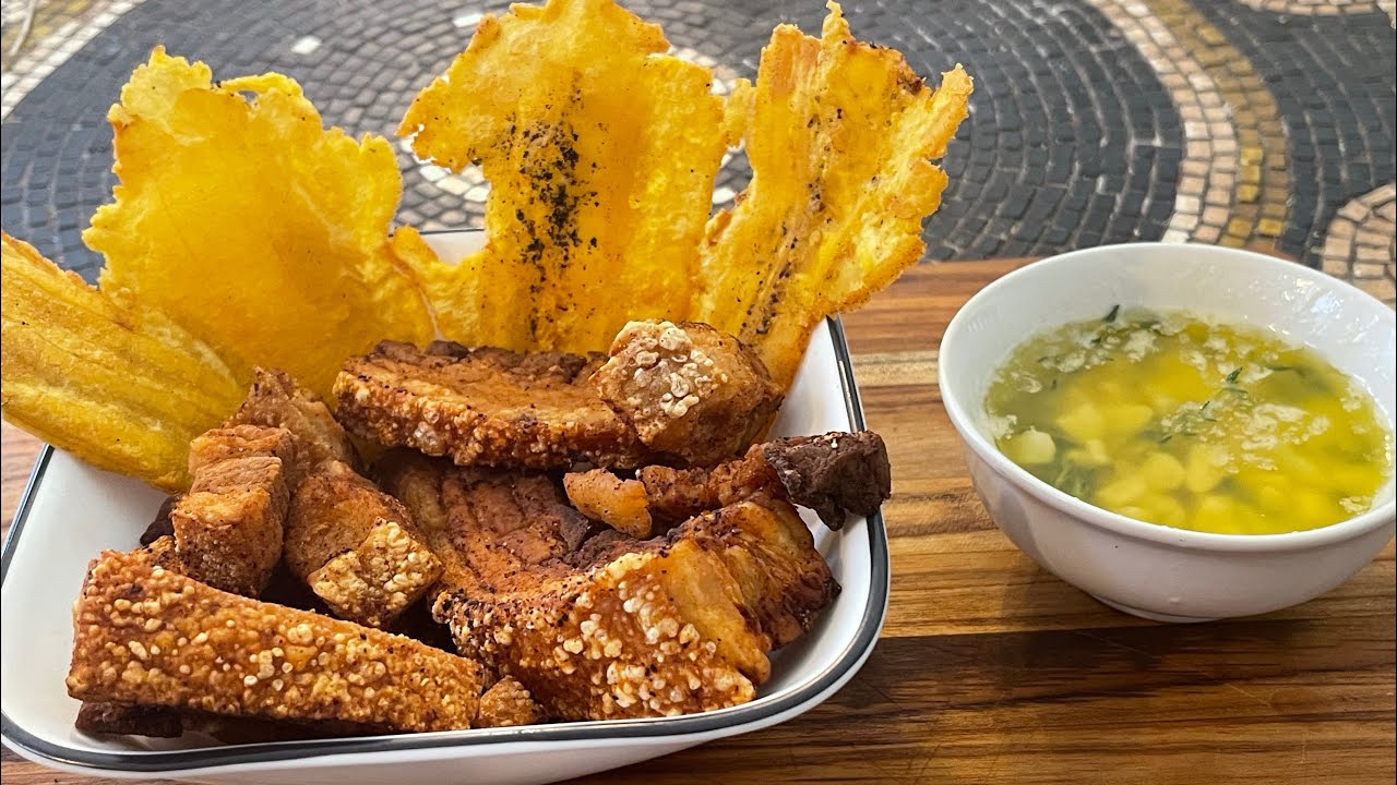 Crunchy Chicharrones de Puerto Rico - YouTube