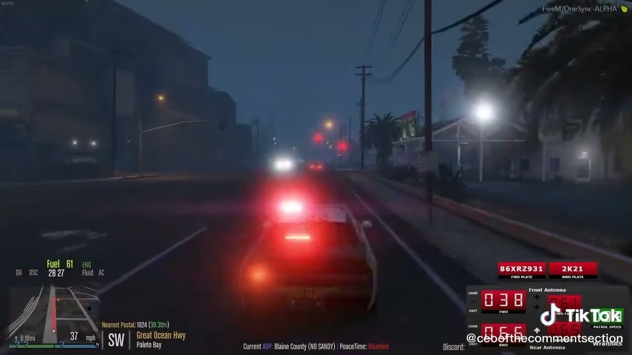 FiveM GTA 5 #5 panic button - YouTube