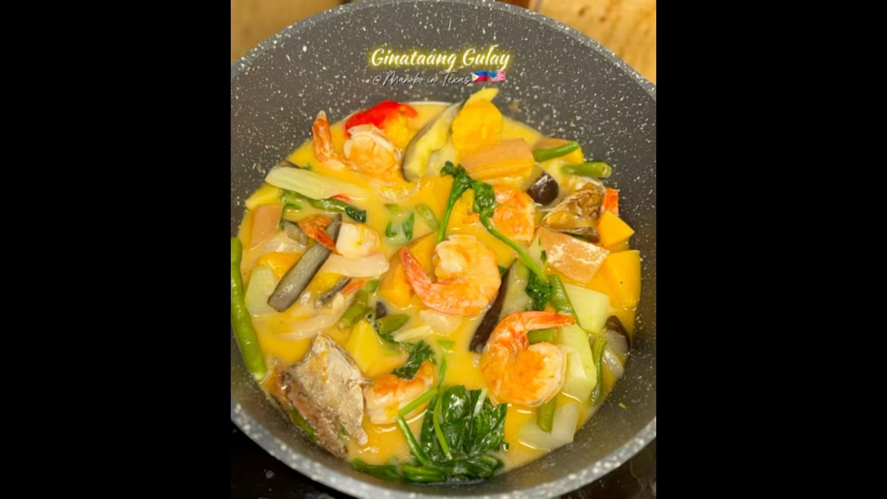 Ginataang Gulay with Hipon🍲 - YouTube