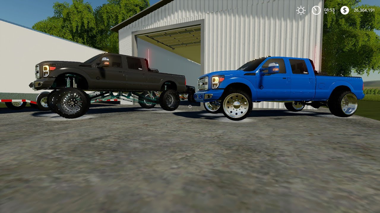 Farming Simulator 19 buying some new work trucks! - YouTube