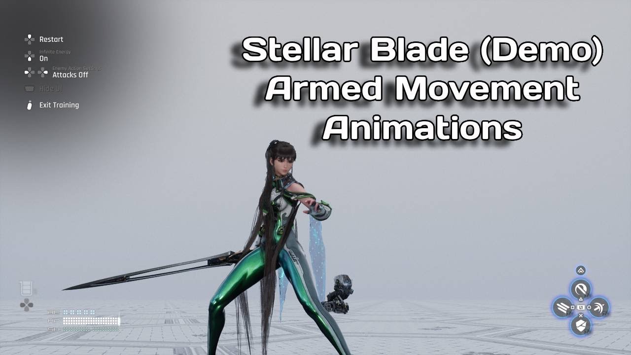 Stellar Blade Animations Armed Animations - YouTube